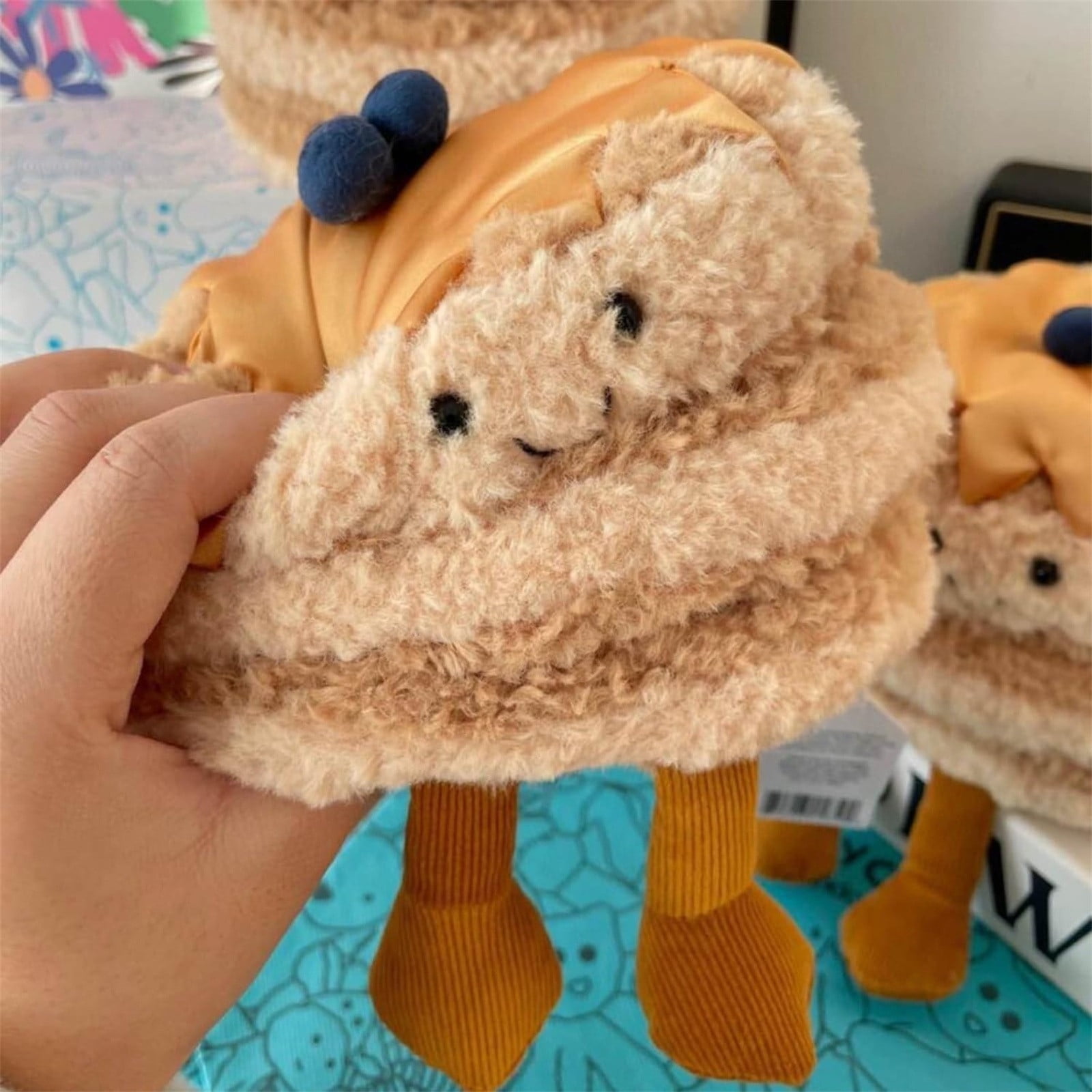 Fran Pancakes Plush - 5.12in Jellycat Brown, A Cute and Comforting ...