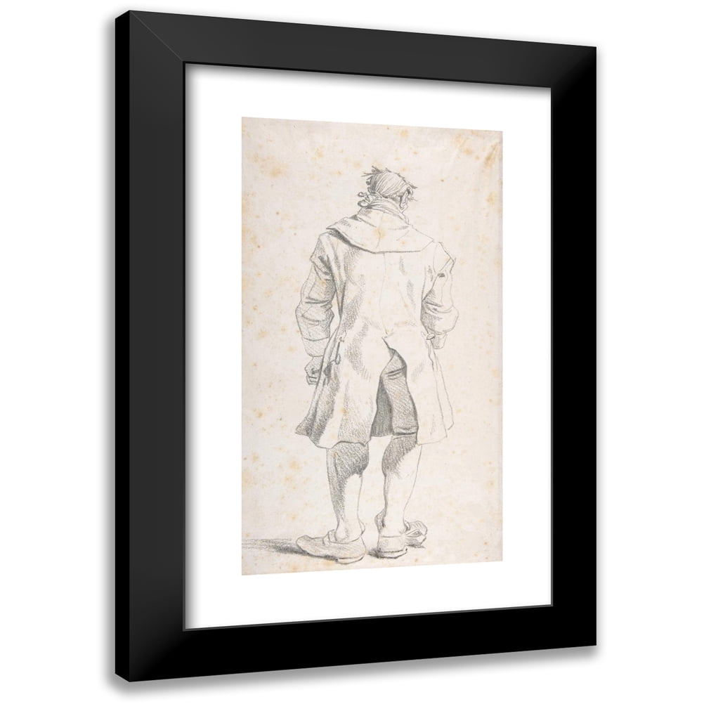 François-André Vincent 10x14 Black Modern Framed Museum Art Print ...