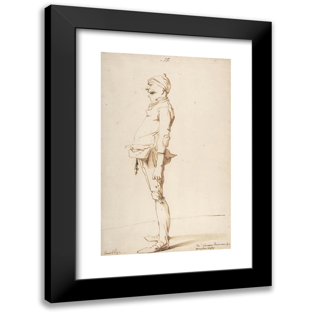 François-André Vincent 13x18 Black Modern Framed Museum Art Print ...