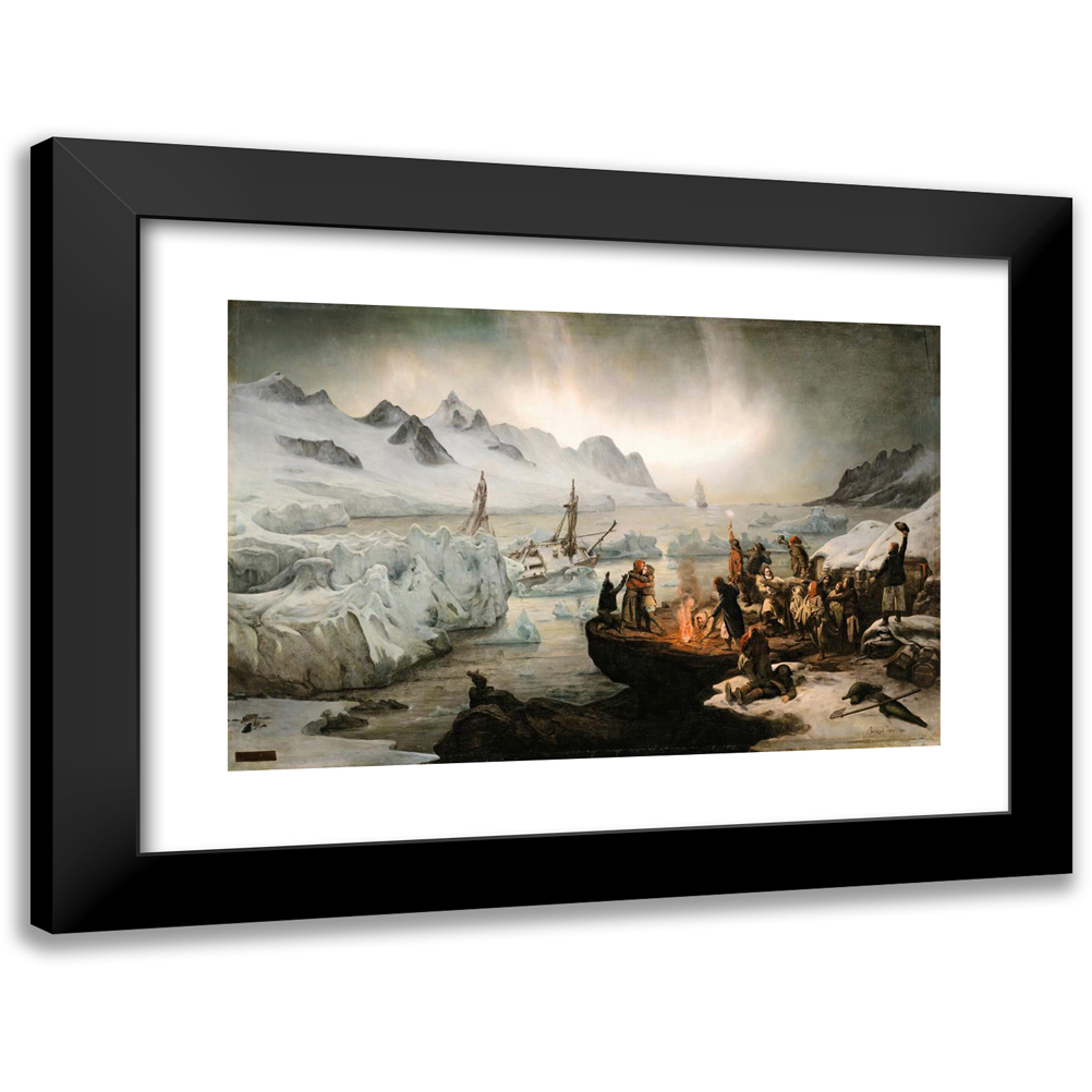 François–Auguste Biard 18x13 Black Modern Framed Museum Art Print ...