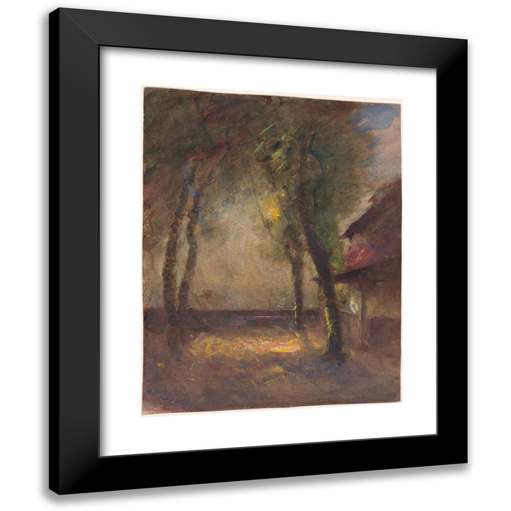 François-Auguste Ravier 19x24 Black Modern Framed Museum Art Print ...