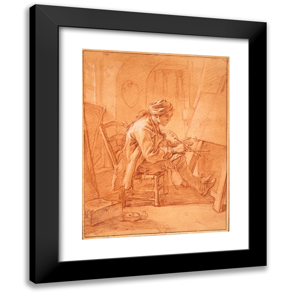François Boucher 15x18 Black Modern Framed Museum Art Print Titled ...