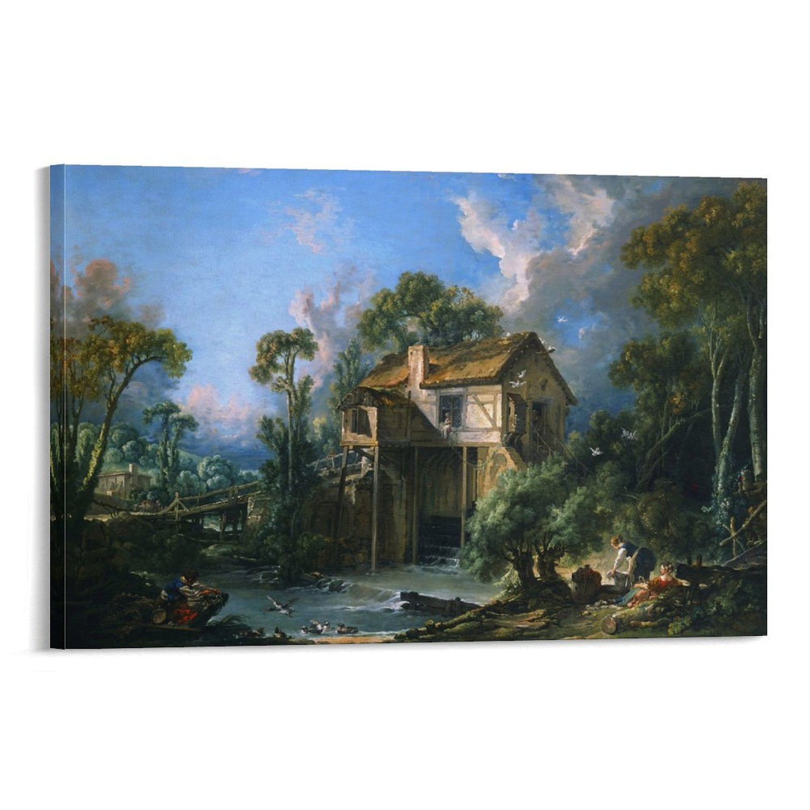 François Boucher Poster Artworks Picture Print Poster Wall Art Painting ...