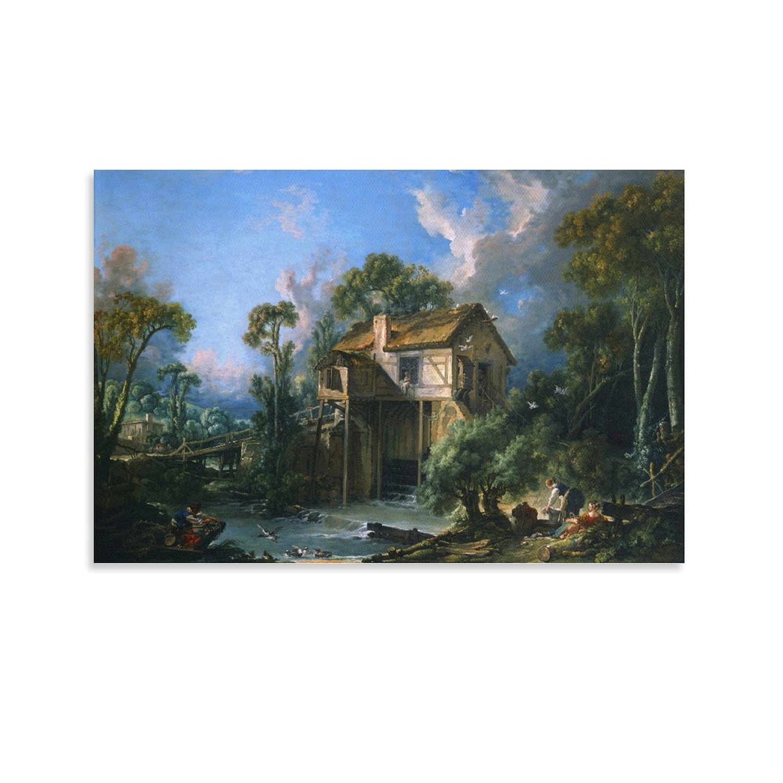 François Boucher Poster Room Aesthetic Poster Print Art Wall Painting ...