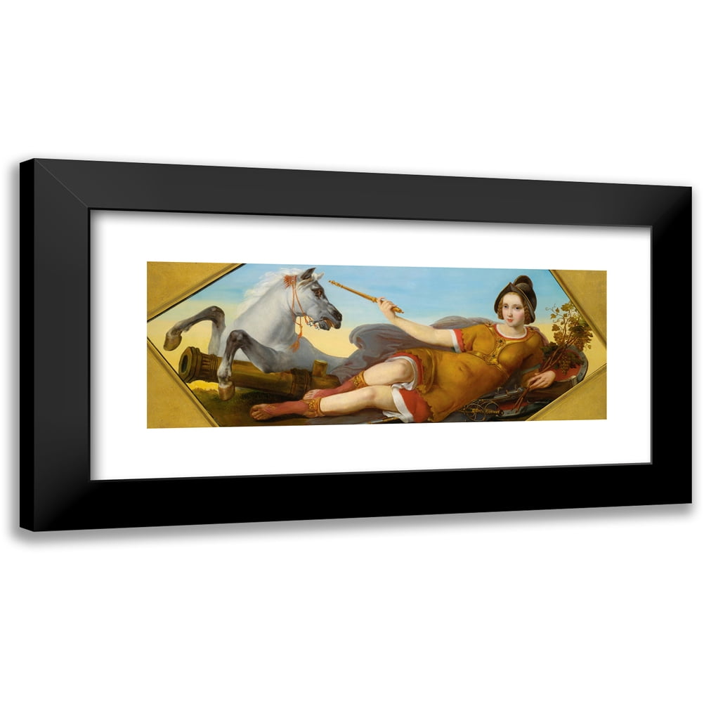 François Dubois 24x11 Black Modern Framed Museum Art Print Titled ...