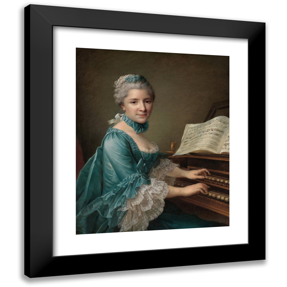 François-Hubert Drouais 12x14 Black Modern Framed Museum Art Print ...
