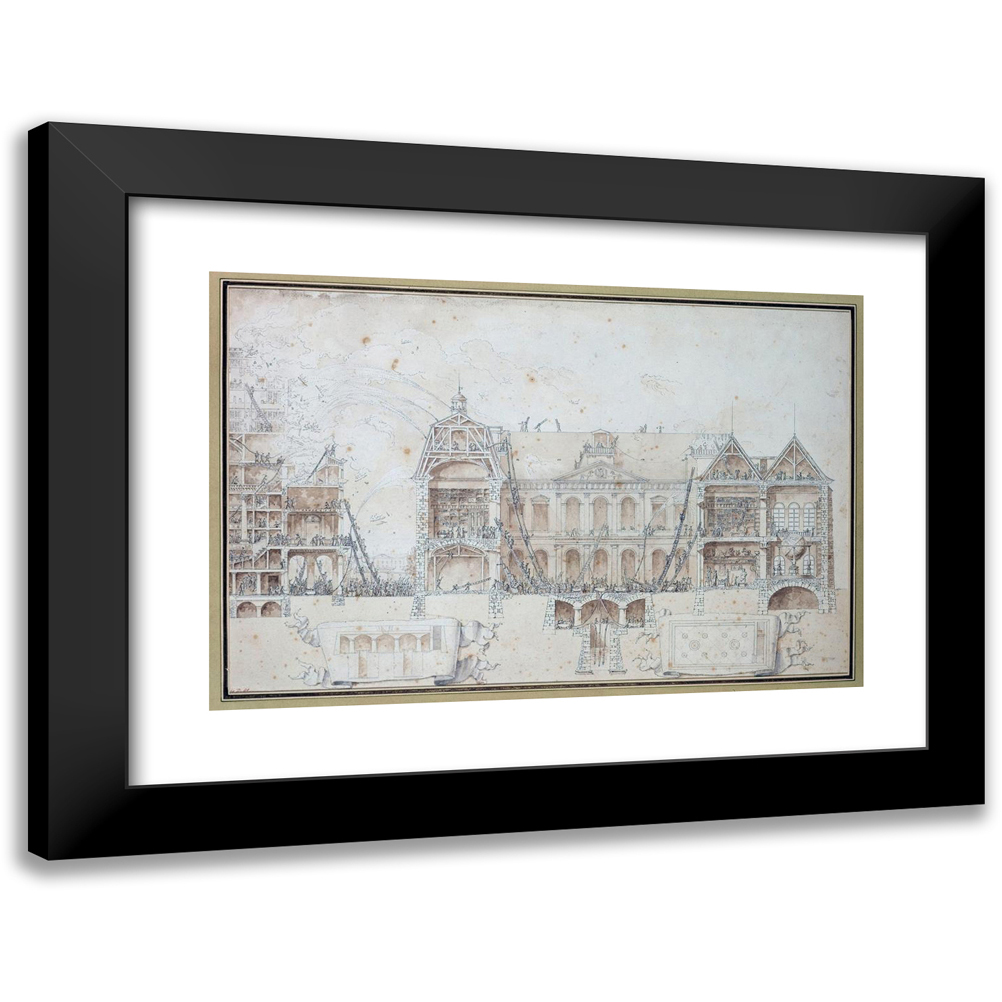 François-Joseph Bélanger 18x13 Black Modern Framed Museum Art Print ...