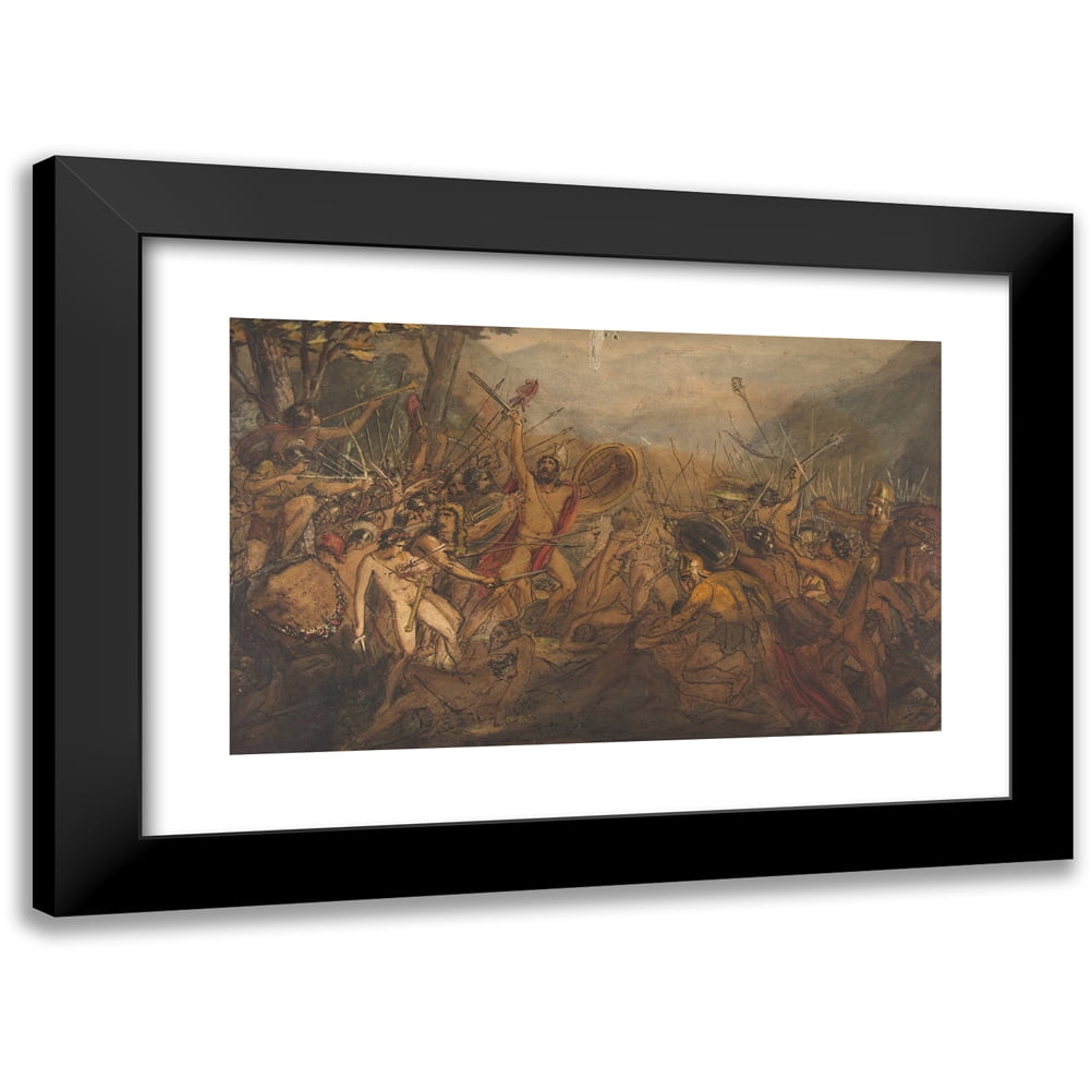 François Joseph Heim 24x16 Black Modern Framed Museum Art Print Titled ...
