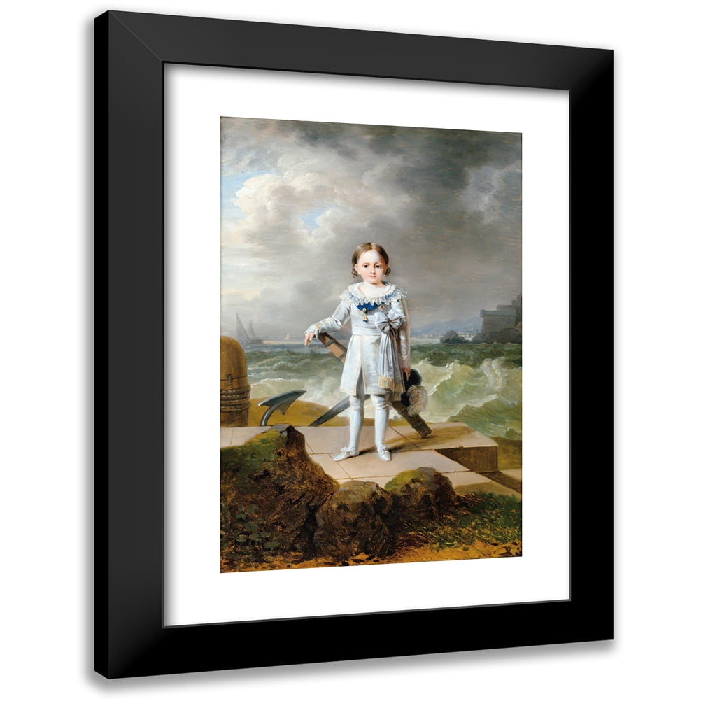 François Joseph Kinson 11x14 Black Modern Framed Museum Art Print ...