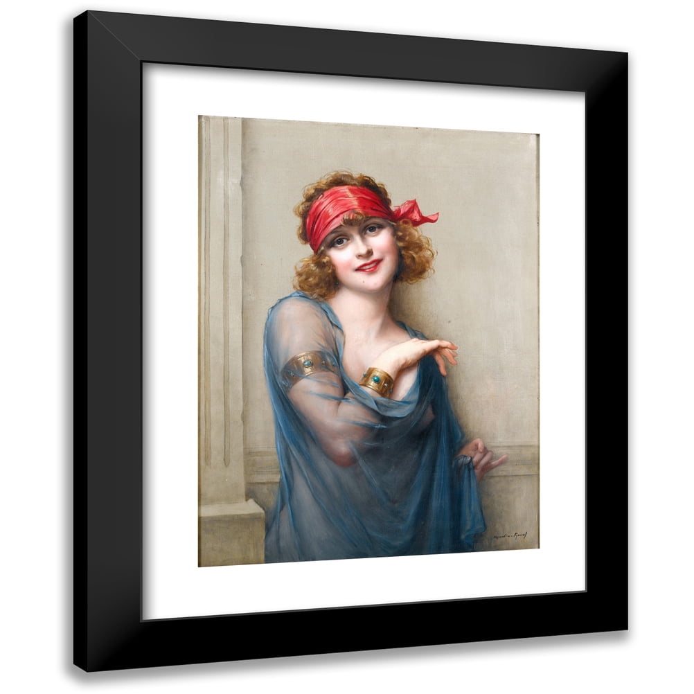 François Martin-Kavel 19x24 Black Modern Framed Museum Art Print Titled ...