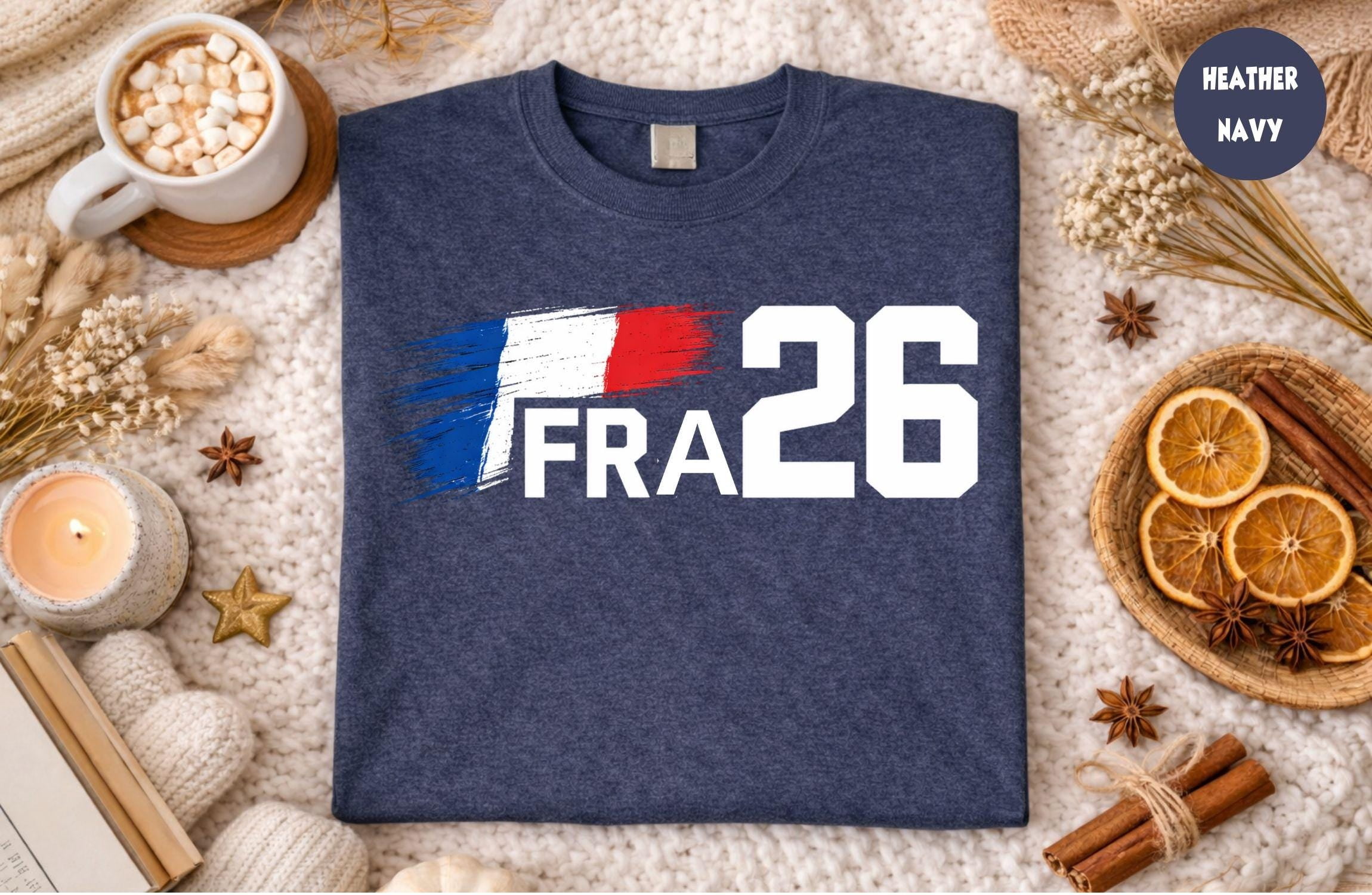 France 2026 Shirt, Soccer France Style, French Football Theme, France ...