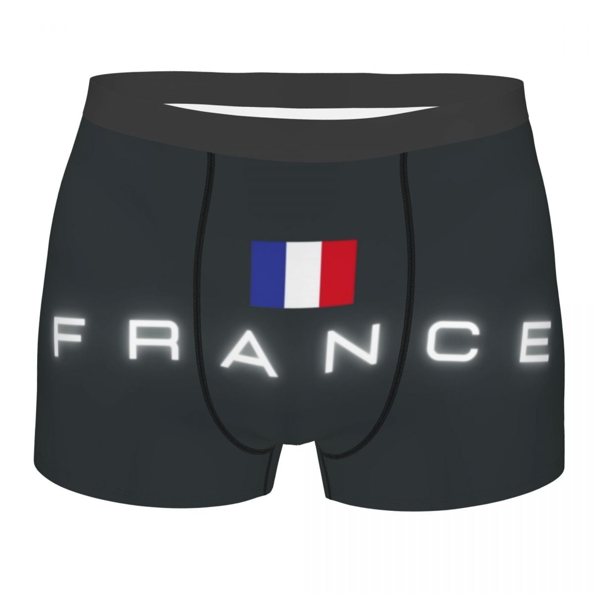France Flag Boxer Shorts For Men 3D Print Male French Proud Underwear ...