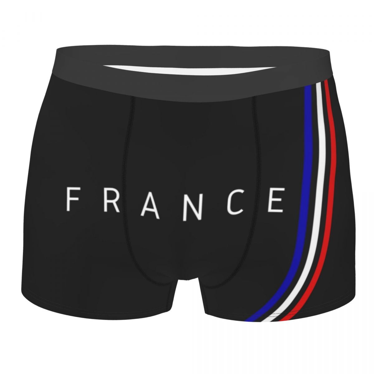 France Flag Boxer Shorts For Men 3D Print Male French Proud Underwear ...