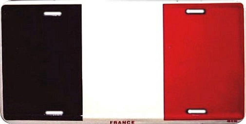 France Flag License Plate - Walmart.com