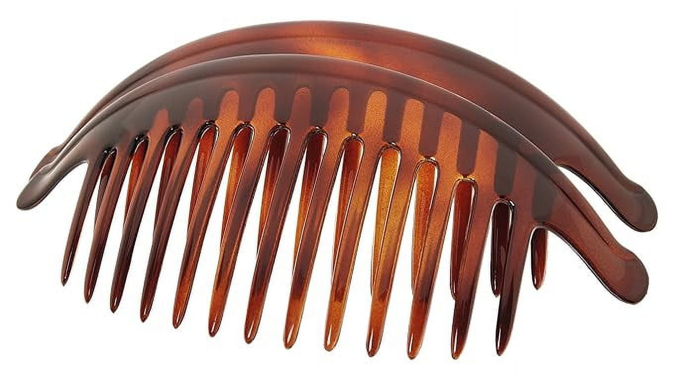 France Luxe Belle Larger Interlocking Comb, Tortoise, Set of 2 - An ...