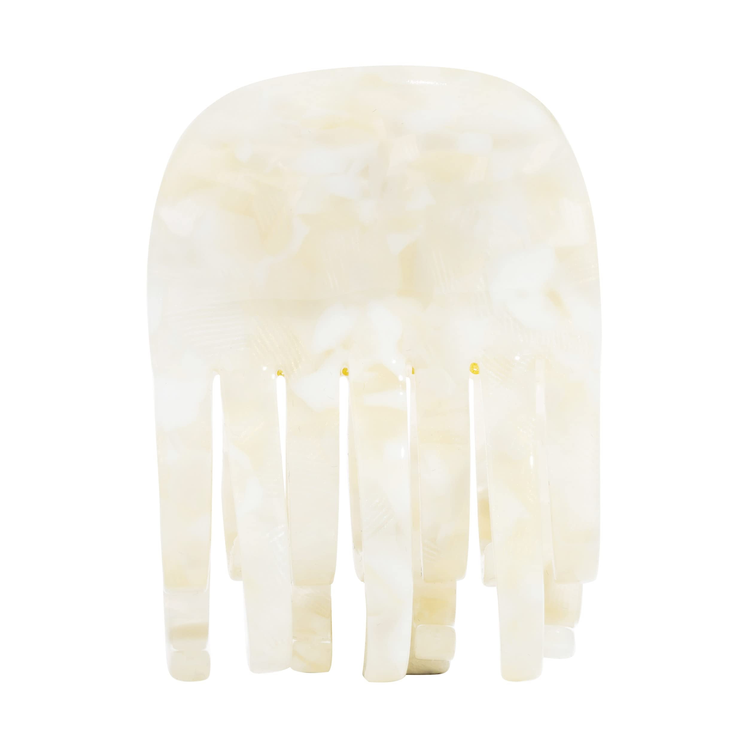 France Luxe Double Tooth Claw Clip, Pavlova White C80 - Walmart.com