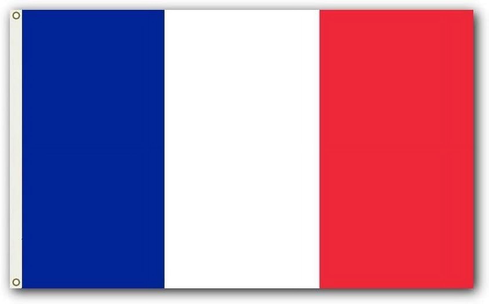 France Outdoor Flag, Weather - Resistant Polyester - Walmart.com