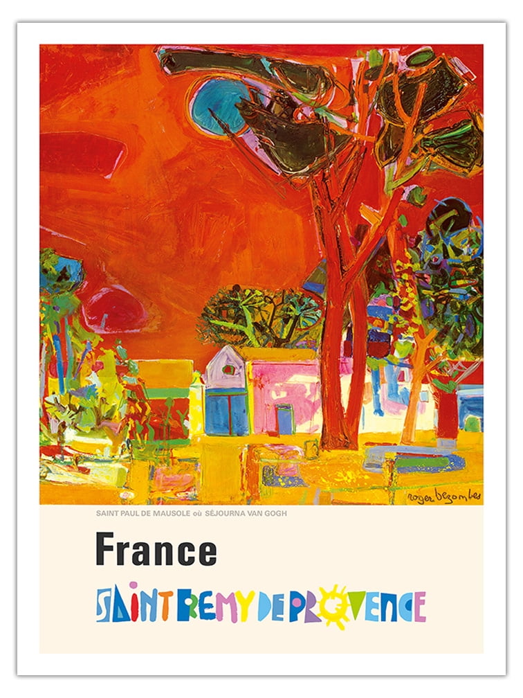 France - Provence St. Remy - St. Paul Monastery (Resting Place Van Gogh ...