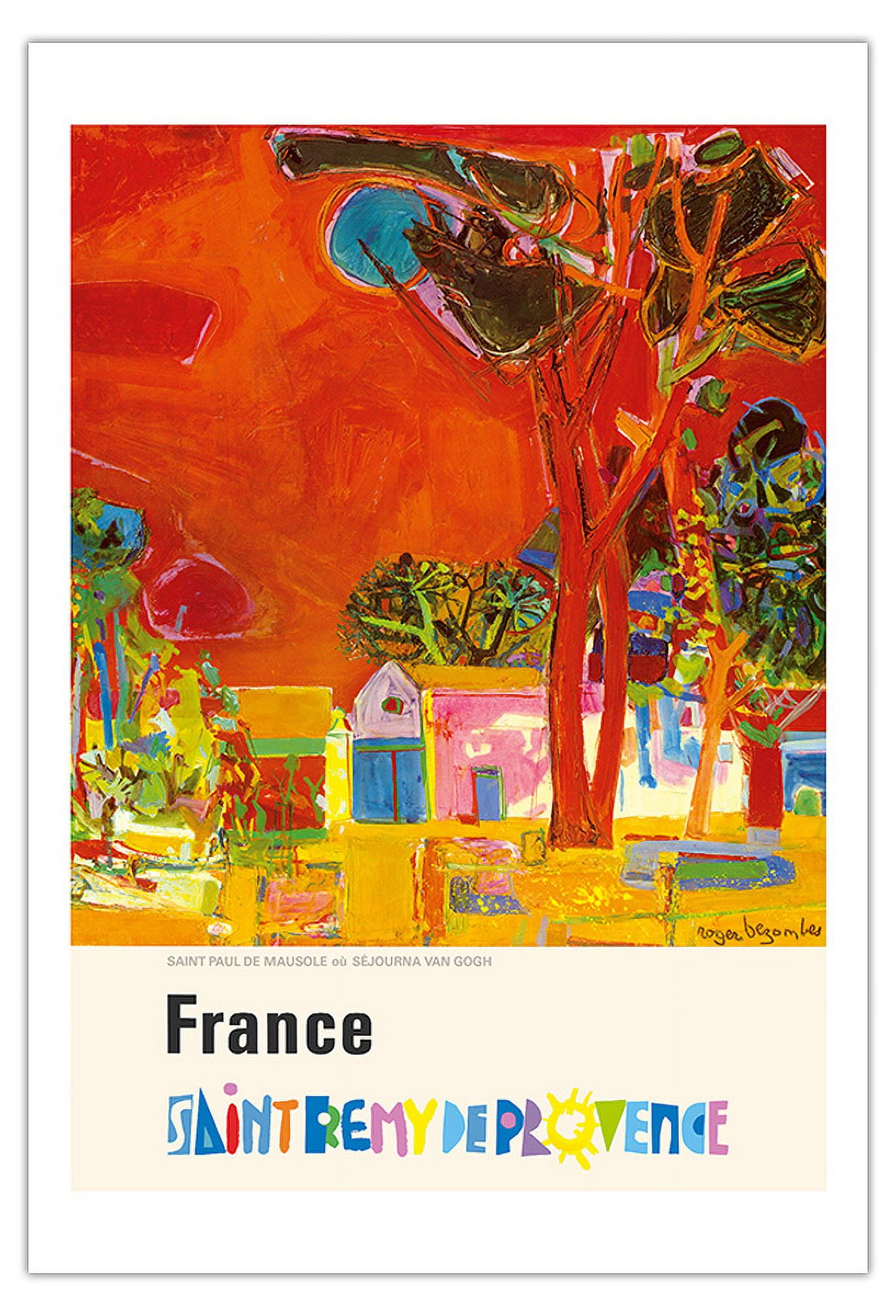 France - Provence St. Remy - St. Paul Monastery (Resting Place Van Gogh ...