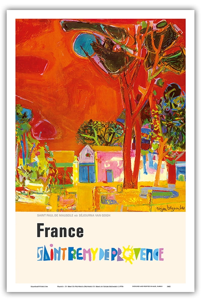 France - Provence St. Remy - St. Paul Monastery (Resting Place Van Gogh ...