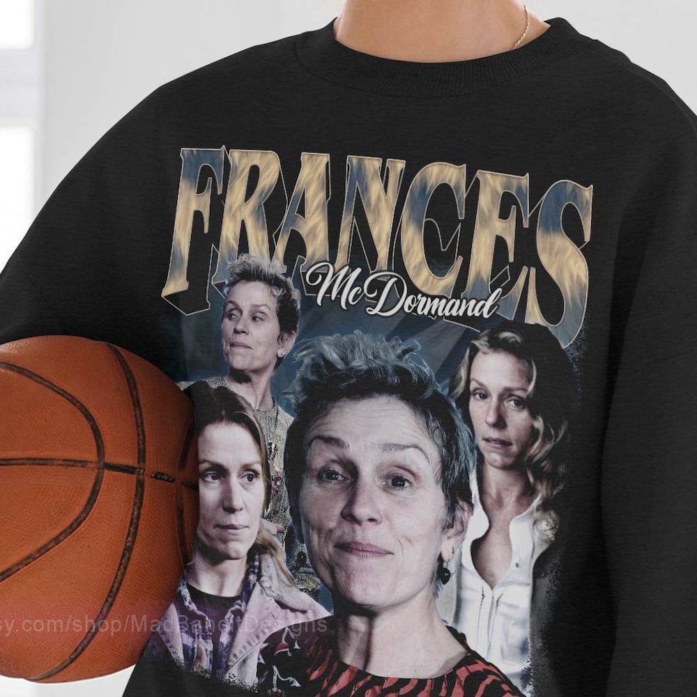 Frances Mcdormand sweatshirt cool retro rock poster 70s 80s 90s rocker ...