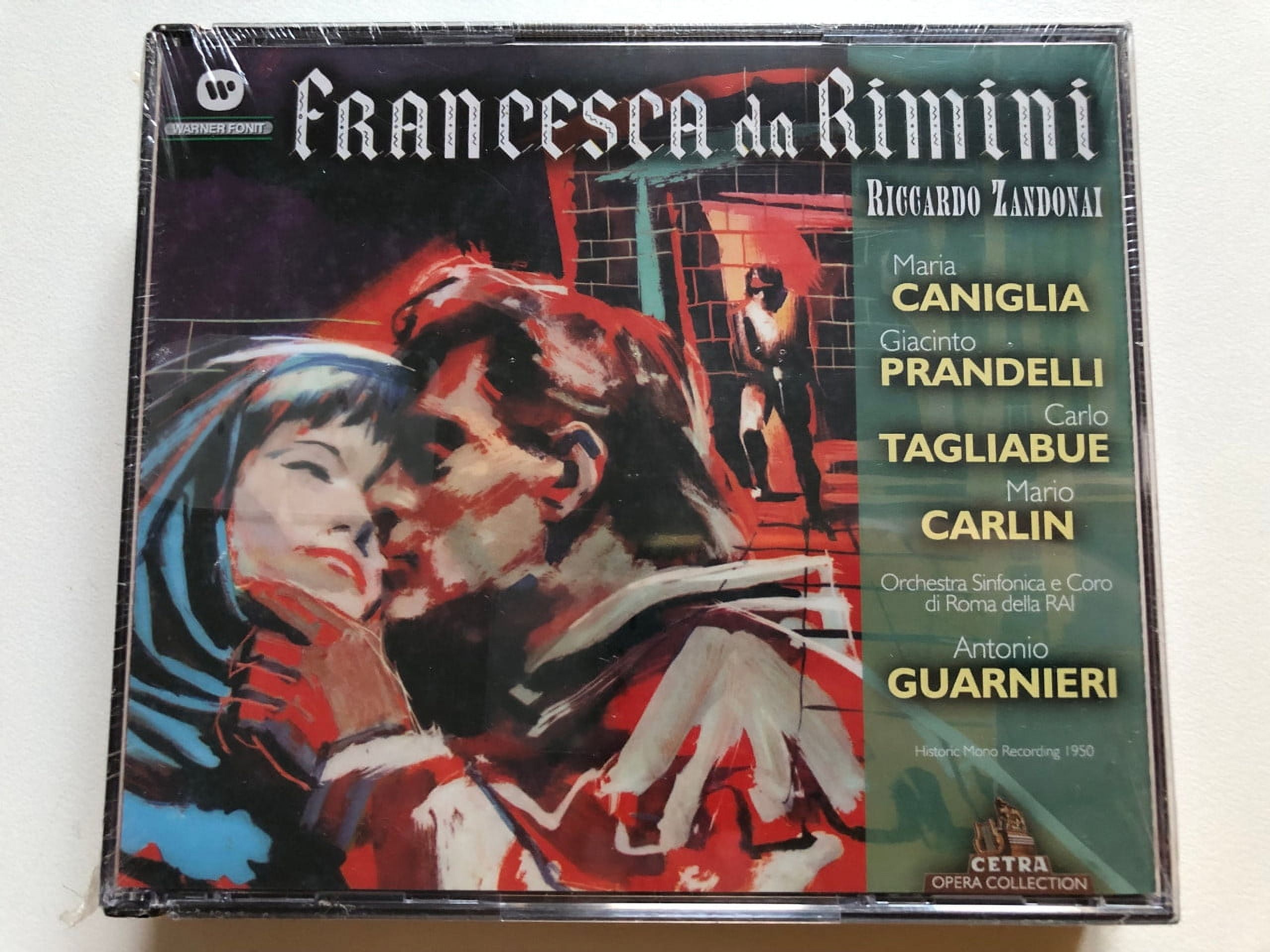 Francesca Da Rimini - Riccardo Zandonai, Maria Caniglia, Giacinto ...