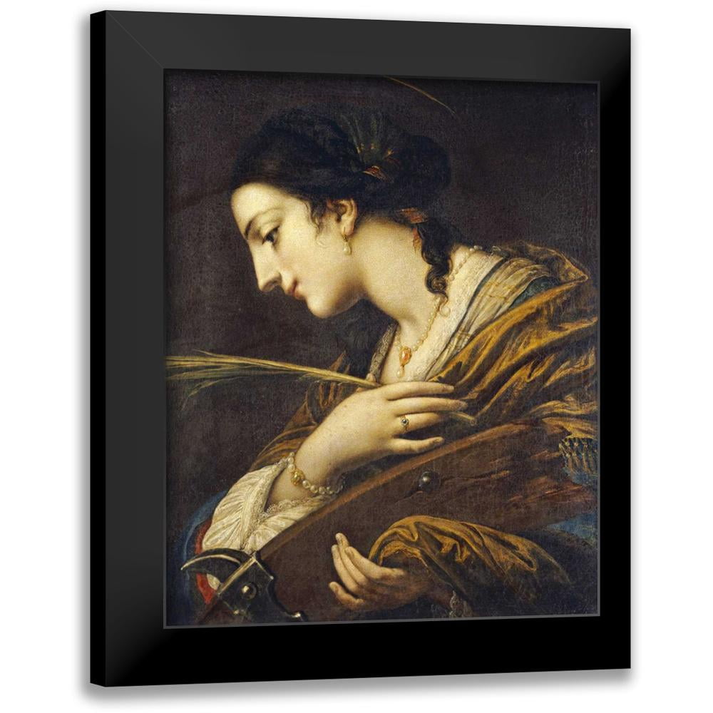 Franceschini Baldassare 12x14 Black Modern Framed Museum Art Print