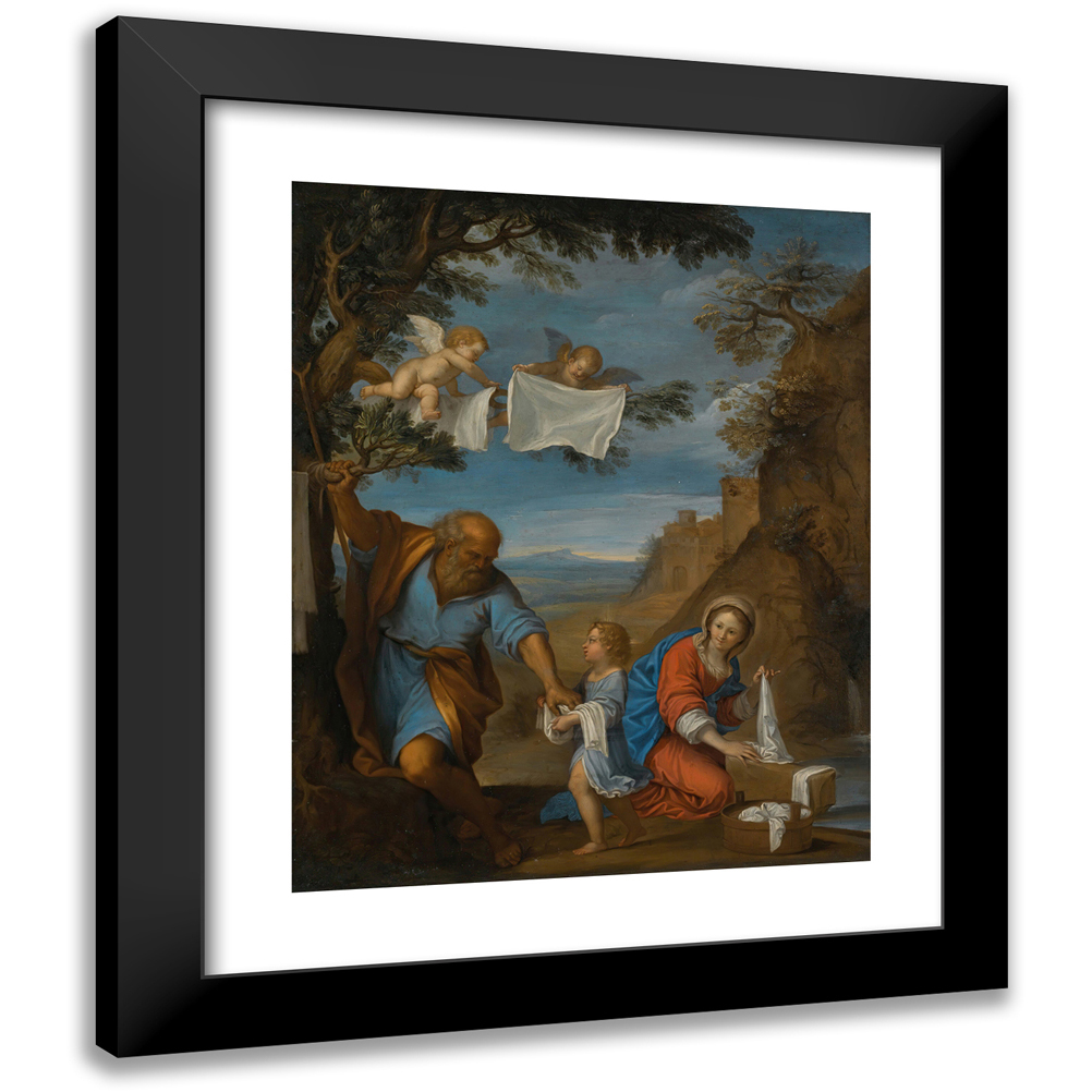 Francesco Albani 12x14 Black Modern Framed Museum Art Print Titled ...