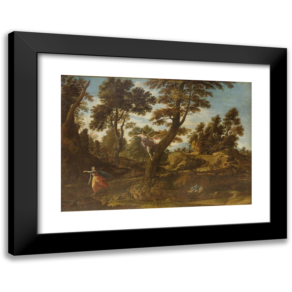 Francesco Cozza 18x14 Black Modern Framed Museum Art Print Titled ...