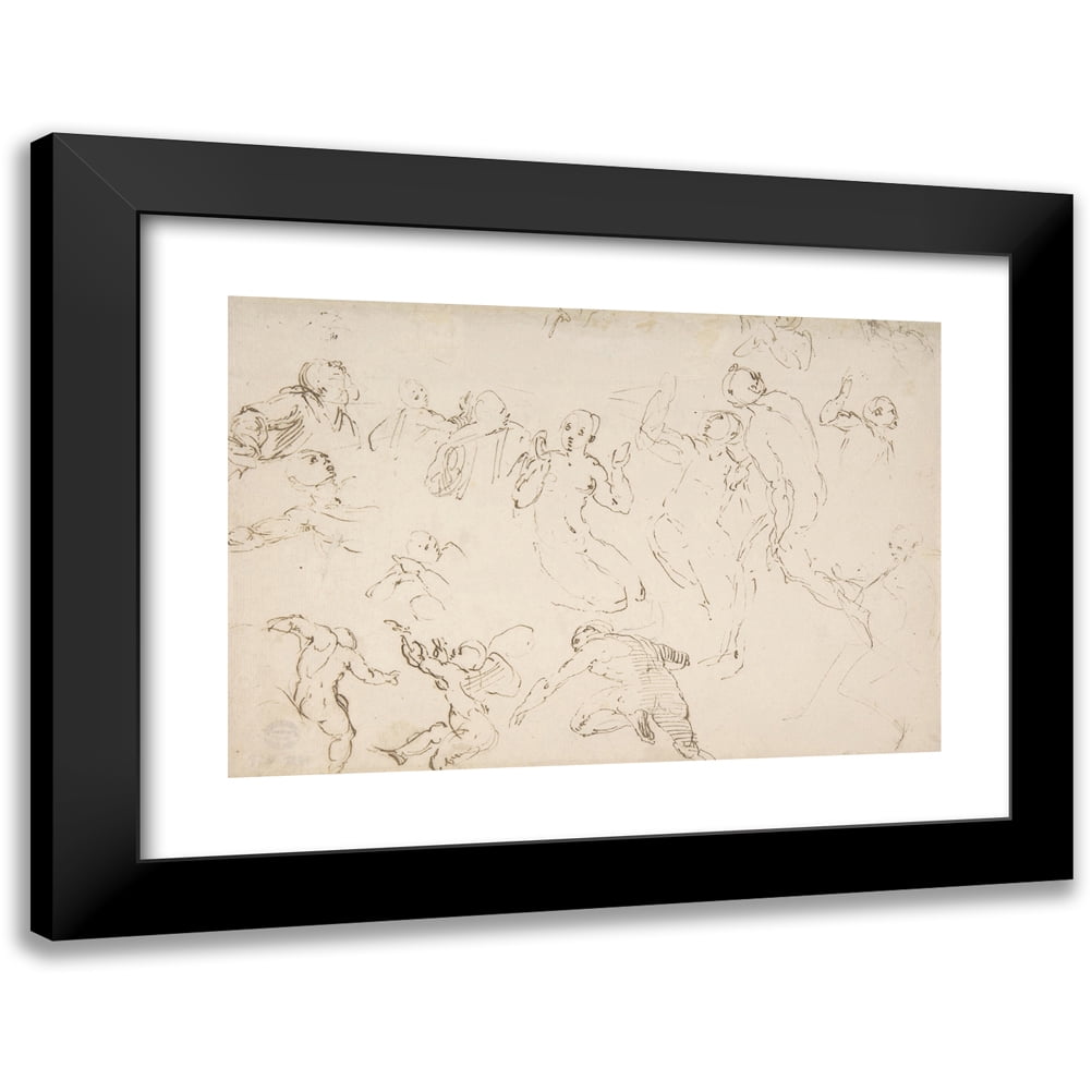 Francesco Curia 18x13 Black Modern Framed Museum Art Print Titled ...