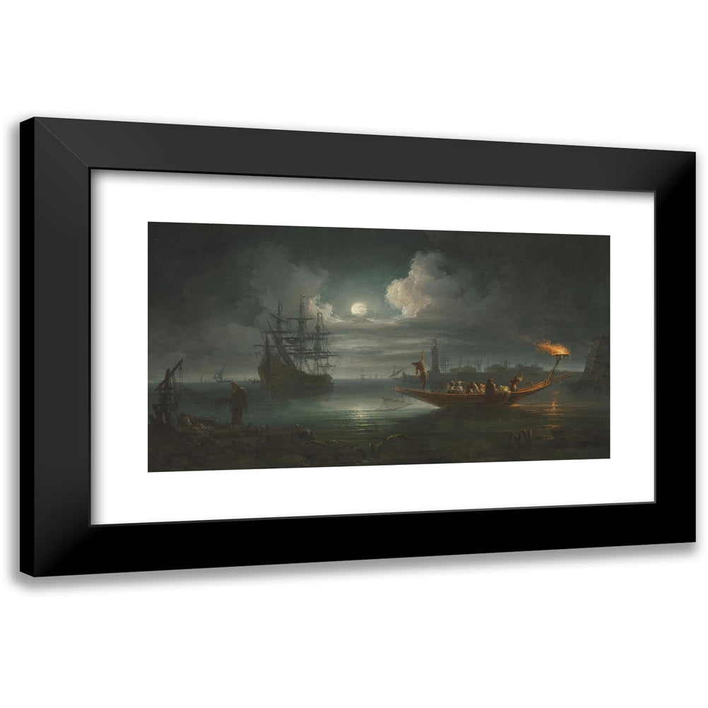 Francesco Fidanza 18x12 Black Modern Framed Museum Art Print Titled - A ...