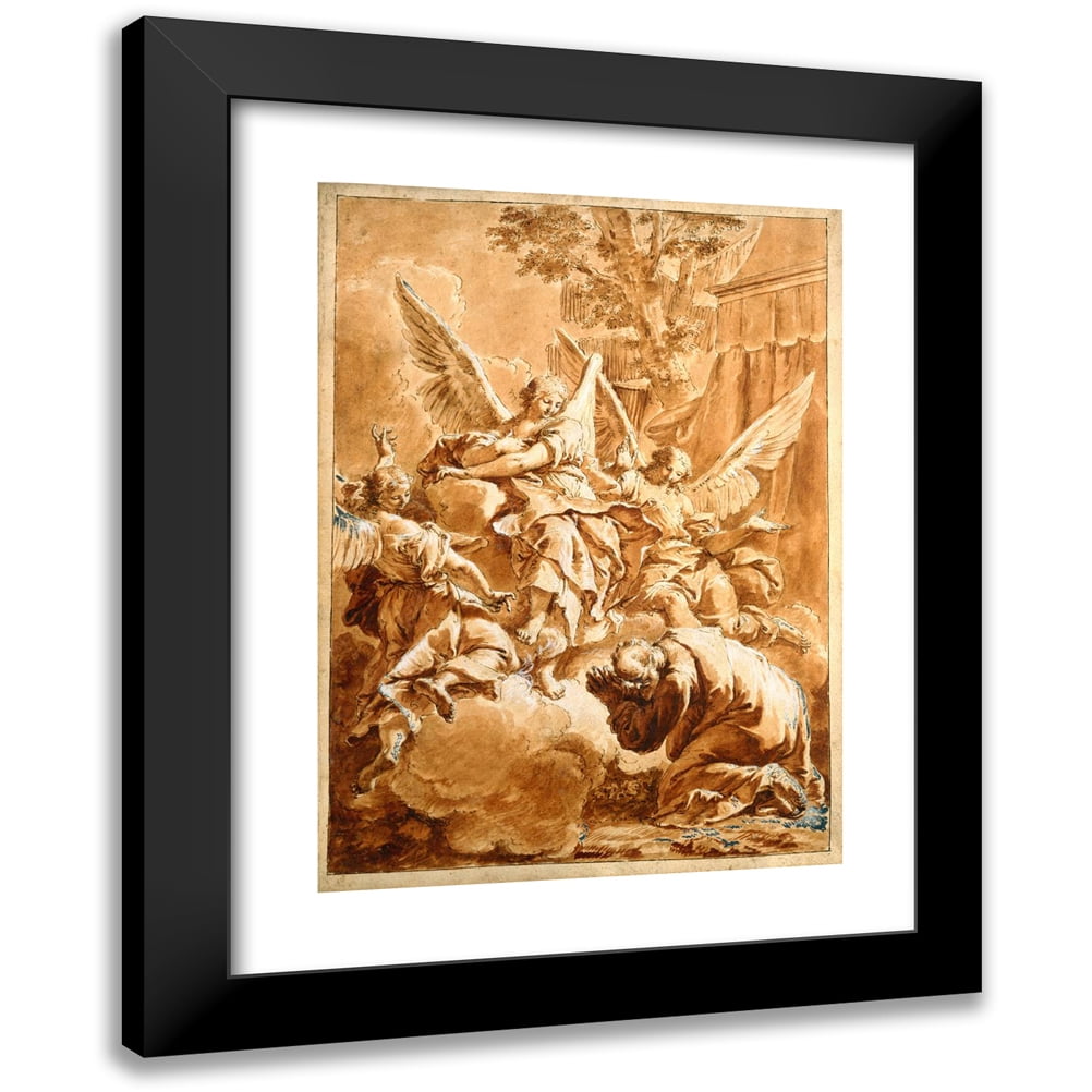 Francesco Fontebasso 11x14 Black Modern Framed Museum Art Print Titled ...