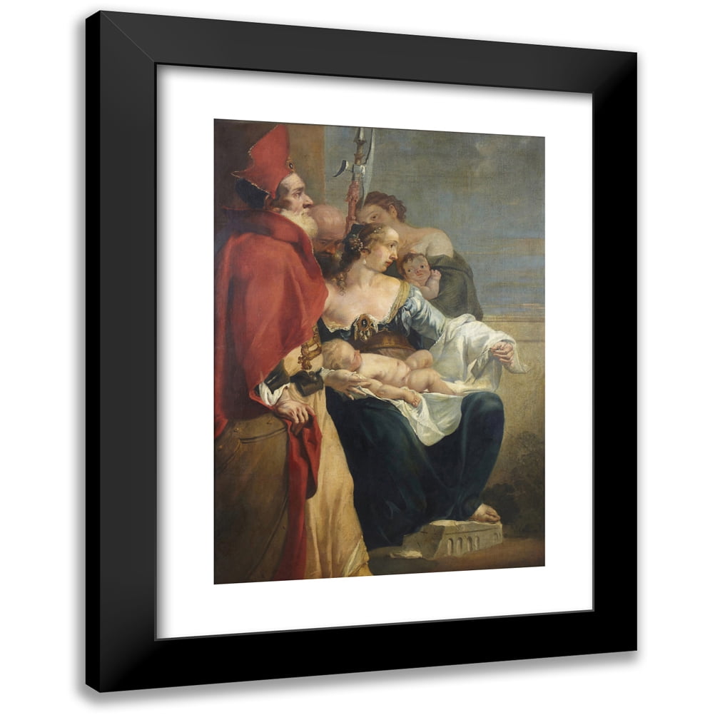 Francesco Fontebasso 11x14 Black Modern Framed Museum Art Print Titled ...