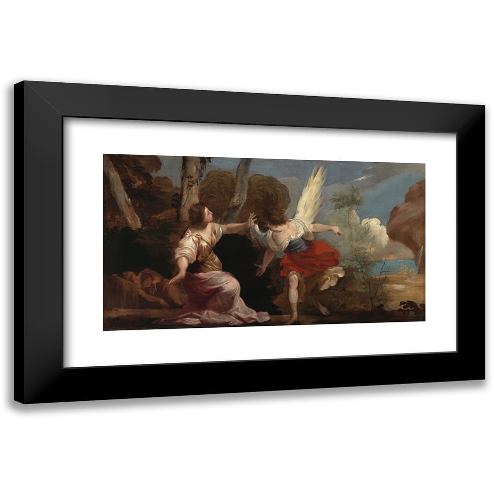 Francesco Maffei 18x12 Black Modern Framed Museum Art Print Titled ...