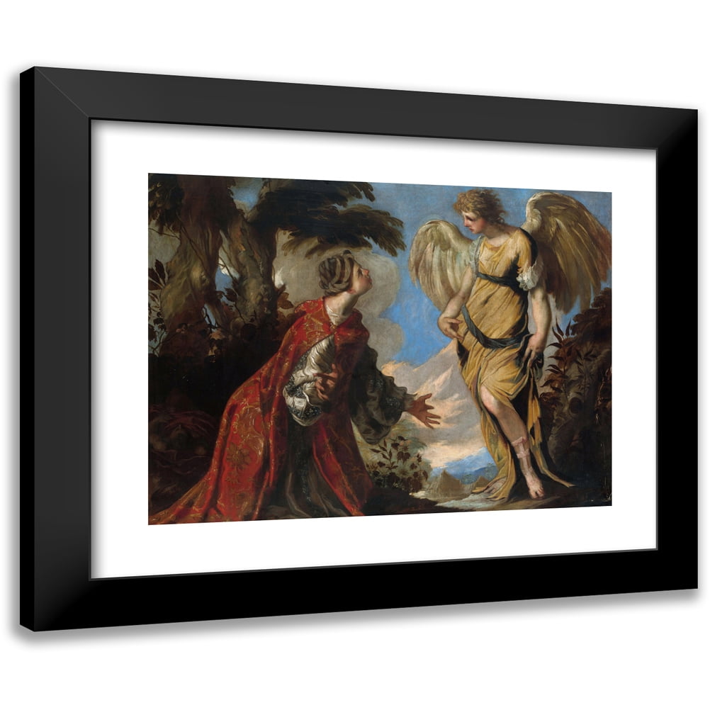 Francesco Maffei 24x19 Black Modern Framed Museum Art Print Titled ...