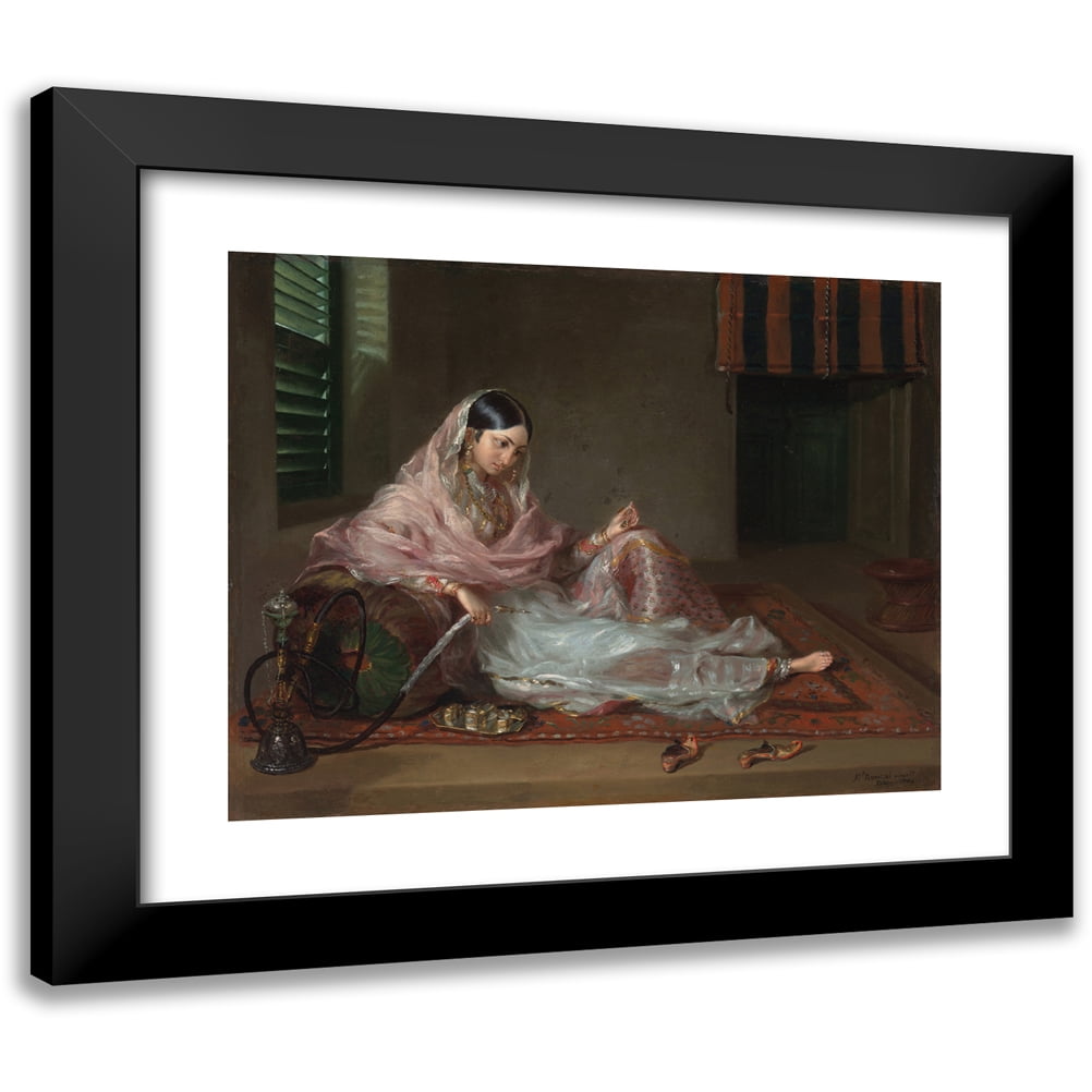 Francesco Renaldi 24x20 Black Modern Framed Museum Art Print Titled ...