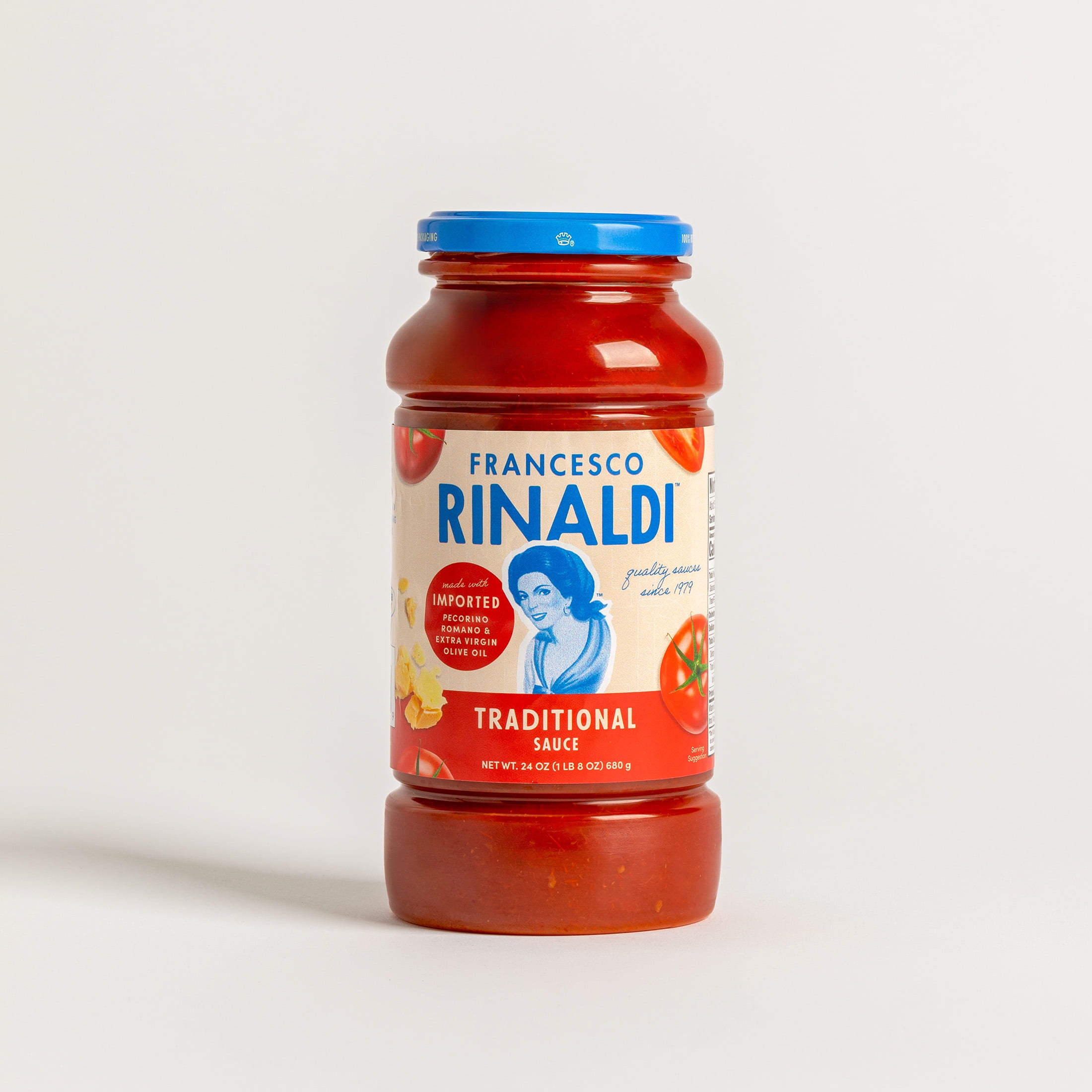 Francesco Rinaldi, Traditional Sauce, 24oz, Low Fat, No Saturated Fat ...