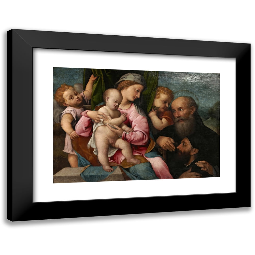 Francesco Torbido 18x14 Black Modern Framed Museum Art Print Titled ...