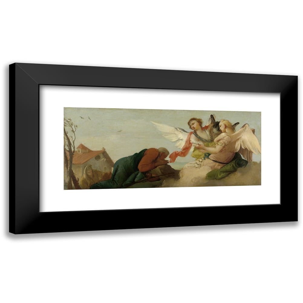 Francesco Zugno 14x8 Black Modern Framed Museum Art Print Titled ...