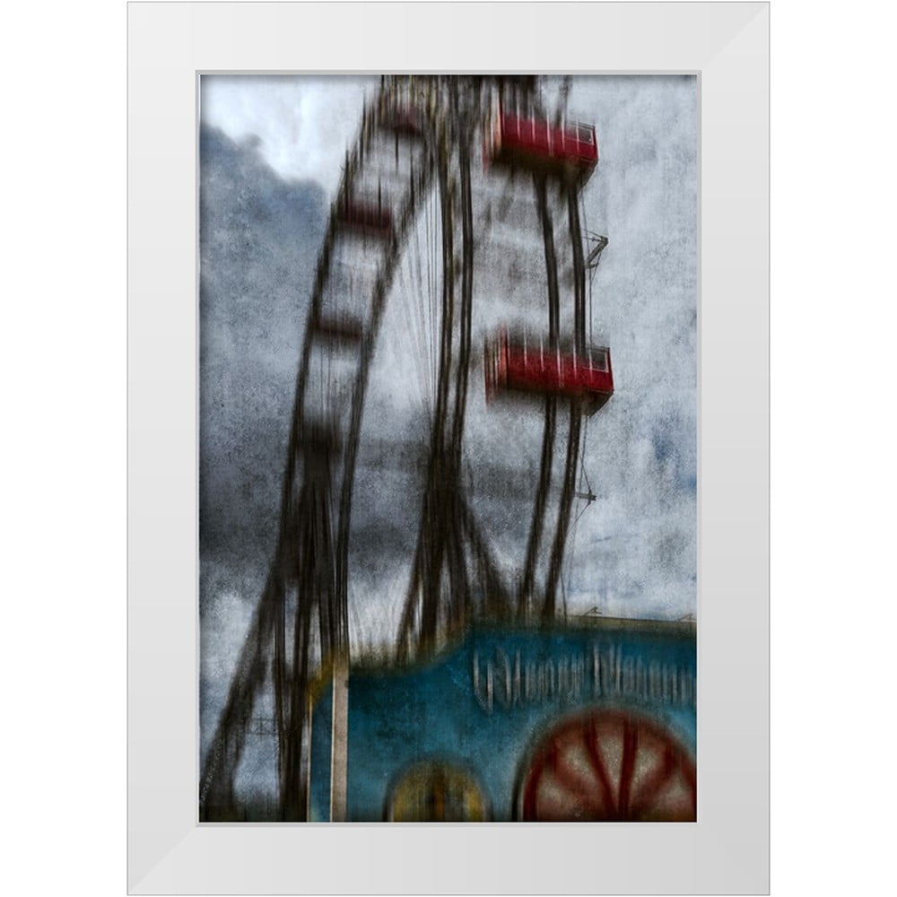 Franchini, Roberto 17x24 White Modern Wood Framed Museum Art Print ...