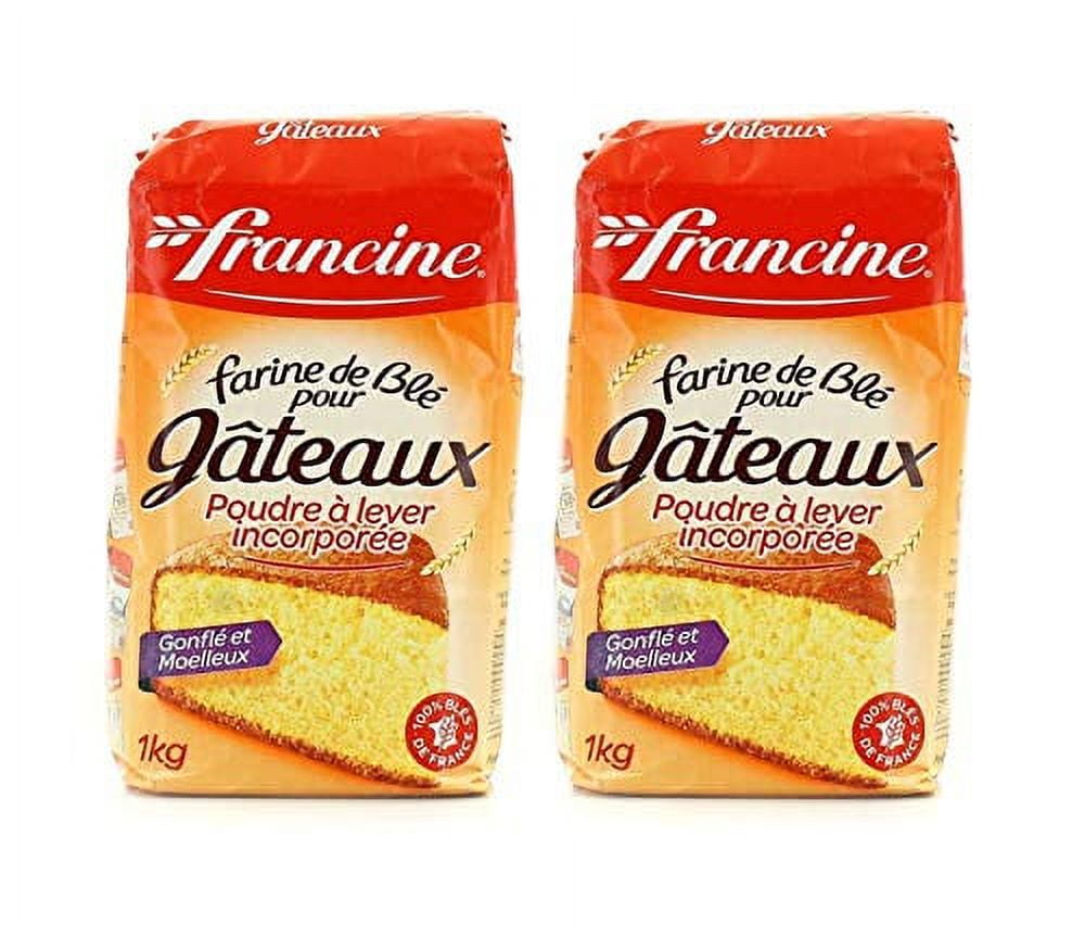 Francine French Imported Cake Flour Mix 2 Pack Total of 2kg - Walmart.com