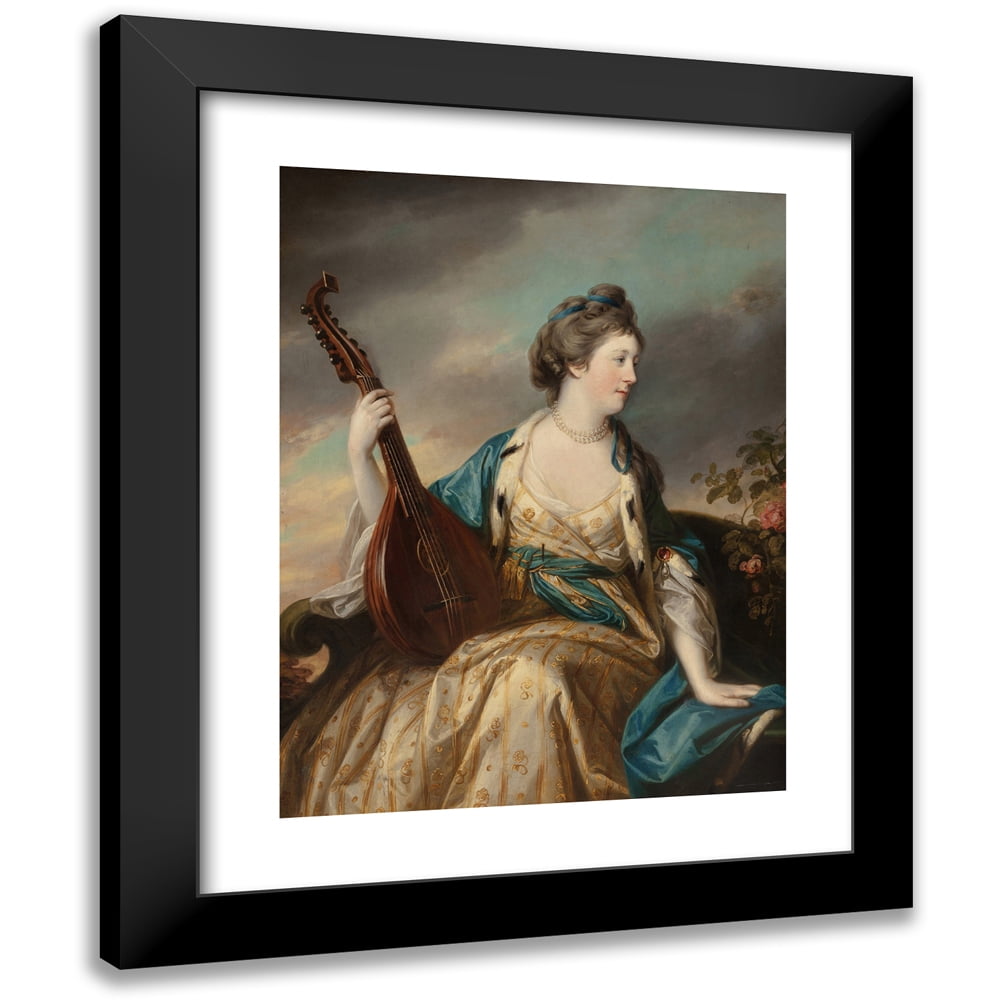 Francis Cotes 15x18 Black Modern Framed Museum Art Print Titled ...
