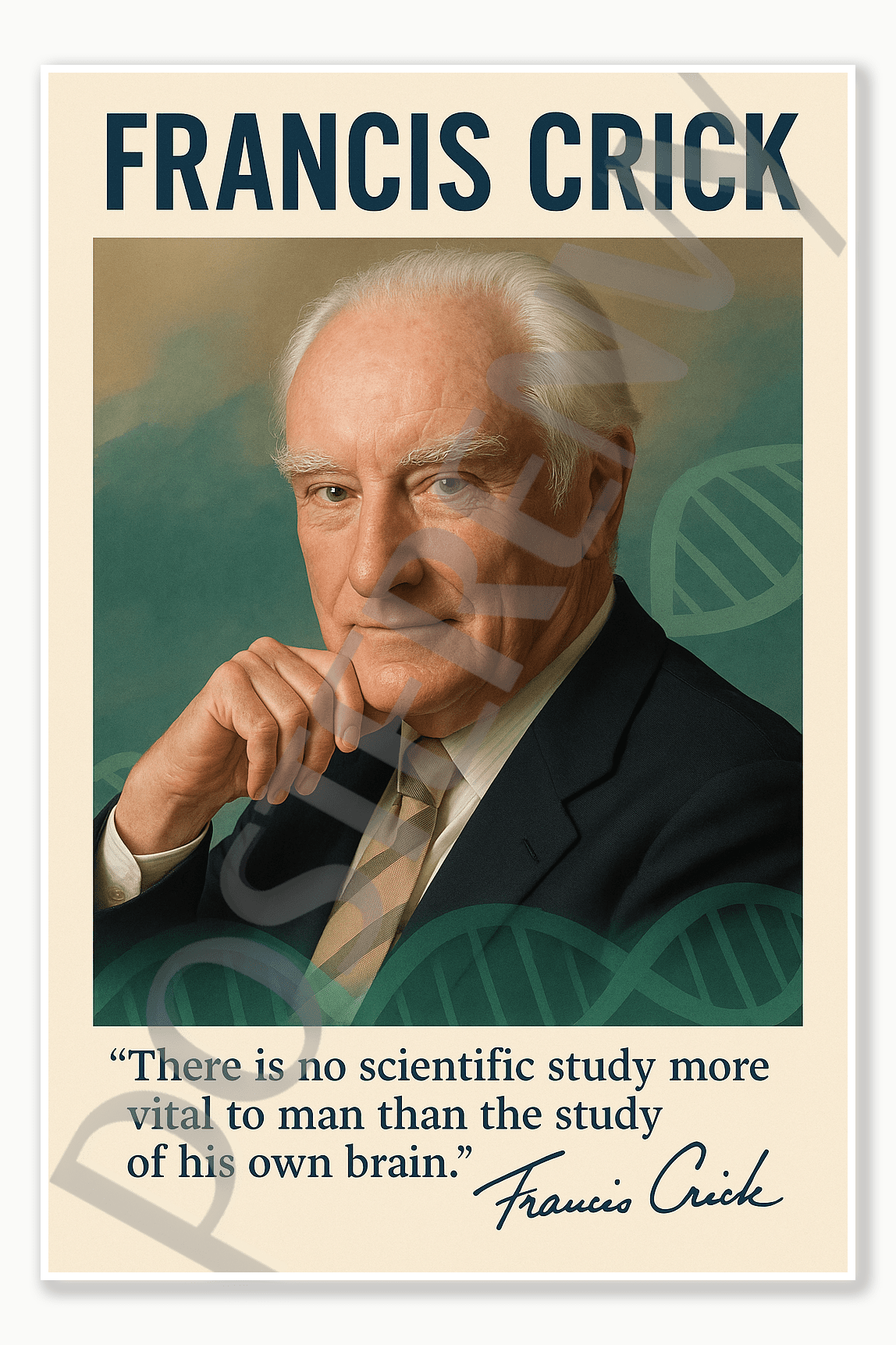 Francis Crick biologist DNA English molecular biologist biophysicist ...