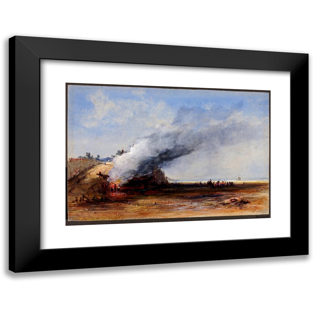 Francis Danby 14x11 Black Modern Framed Museum Art Print Titled ...