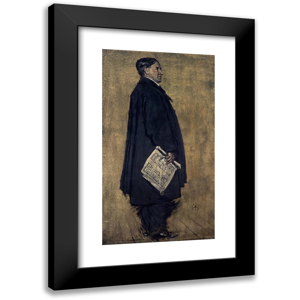 Francis Henry Newbery 15x24 Black Modern Framed Museum Art Print Titled ...