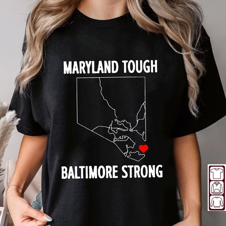 Francis Scott Key Bridge Collapse Shirt, Baltimore Strong Tee Shirt ...