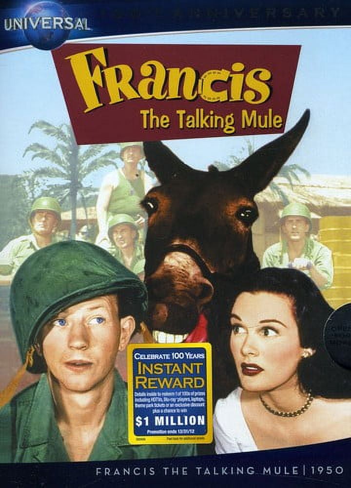 Francis The Talking Mule (DVD) - Walmart.com