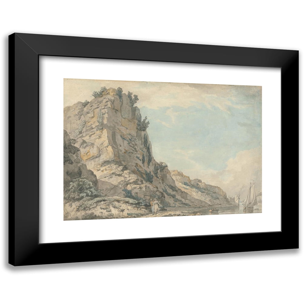 Francis Wheatley 24x18 Black Modern Framed Museum Art Print Titled - St ...