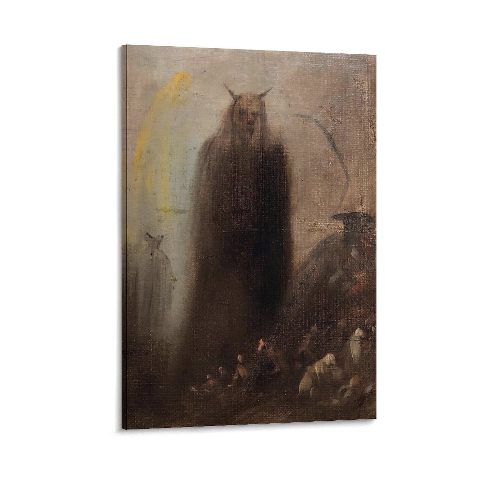 Francisco De Goya Black Painting Ghostly Vision Print Photo Art ...