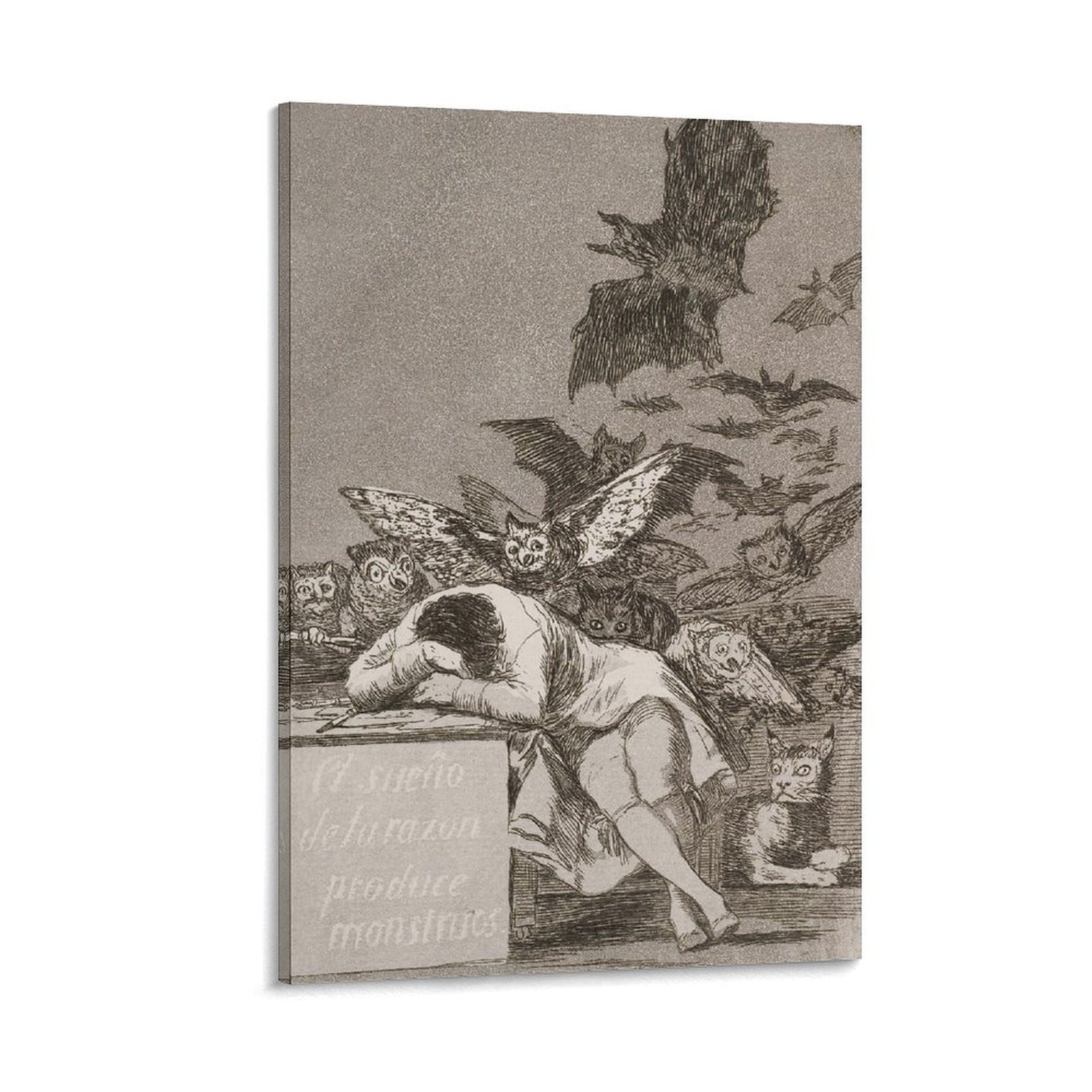Francisco De Goya Painting The Sleep of Reason Produces Monsters ...